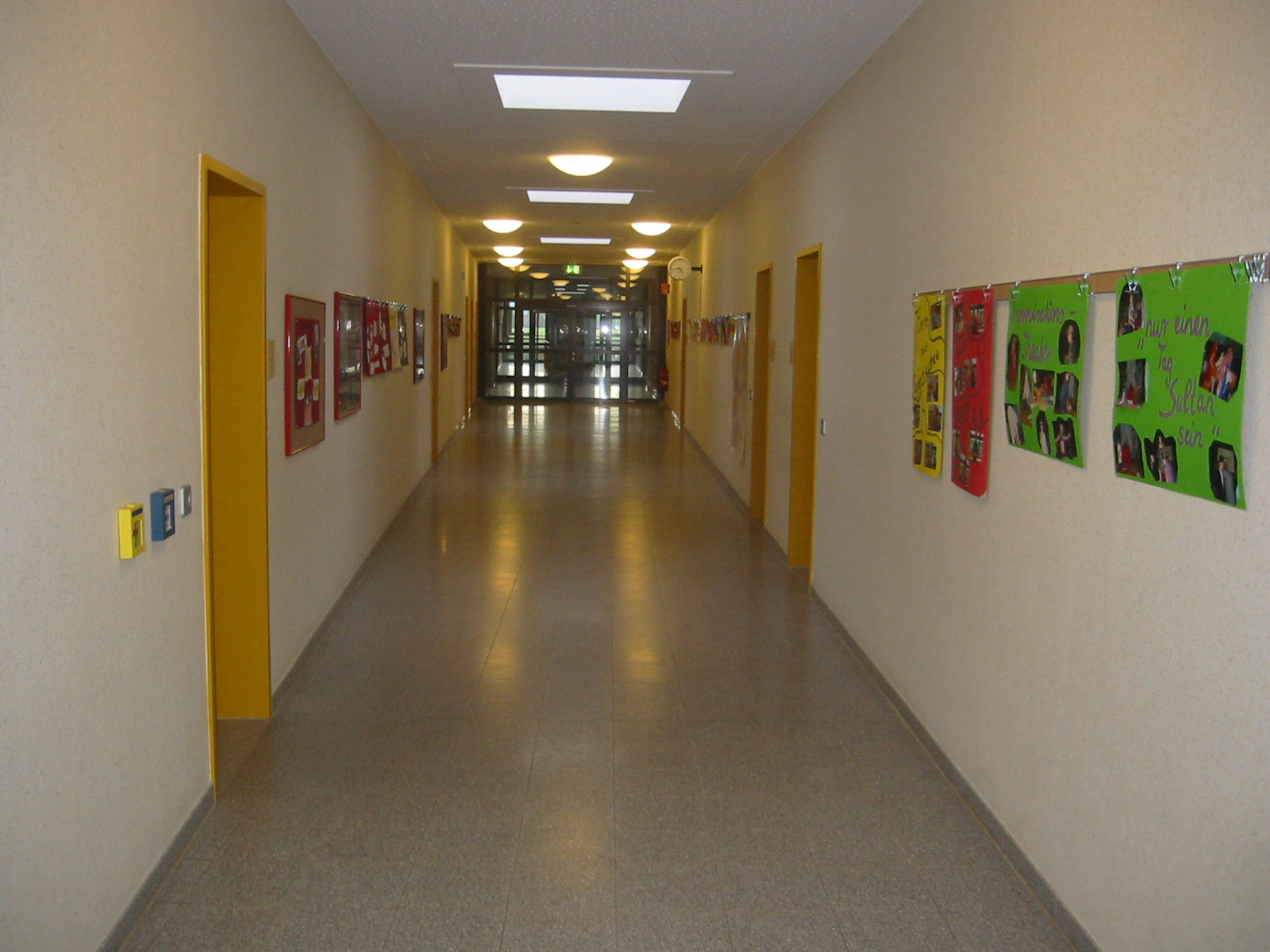 Unsere Schule von Innen